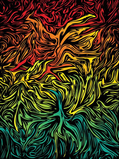 Abstract Colorful Psychedelic Background Vector 35806903 Vector Art At Vecteezy