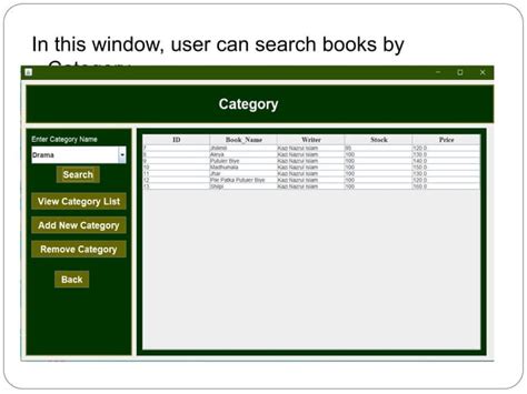 Book Shop Management System Pptx