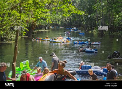 Tubing Down The Ichetucknee River In North Florida Is A Great Way To