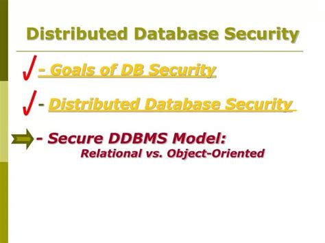 PPT Distributed Database Security PowerPoint Presentation Free Download ID 5732564