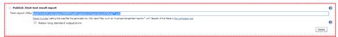 Jenkins Reporting Build As Unstable Failed As It Is Unable To Publish Test Result Report Stack