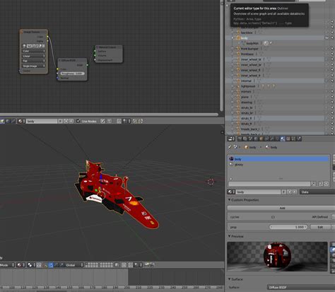 Cycles Render Engine Combining Two Shaders One With Color Map One