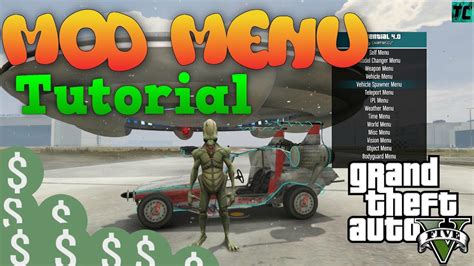 Gta V Online Mod Menu Tutorial Pc 134 Steam Non Steam After