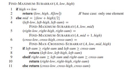 Solved Max Subarray Please Write Code In C In This