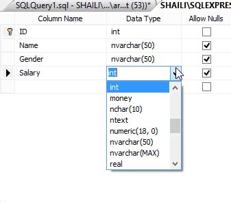 Alter Columns DataType Without Dropping Table In SQL