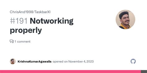 notworking properly · issue 191 · chrisand1998 taskbarxi · github