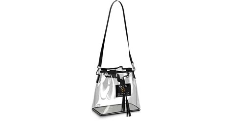 Wear By Erin Andrews San Diego Padres Clear Stadium Bucket Purse In