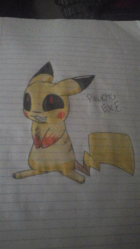 Pikachu E X E By Lopez765 On Deviantart