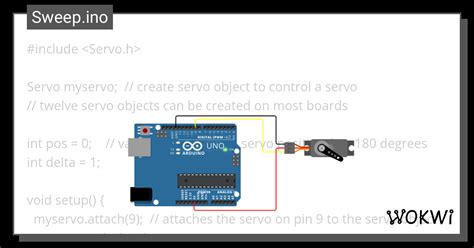 Simple Servo Copy Wokwi Esp32 Stm32 Arduino Simulator