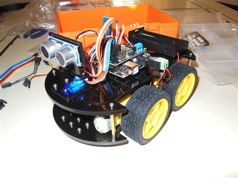 elegoo arduino smart robot car kit 16 steps instructables