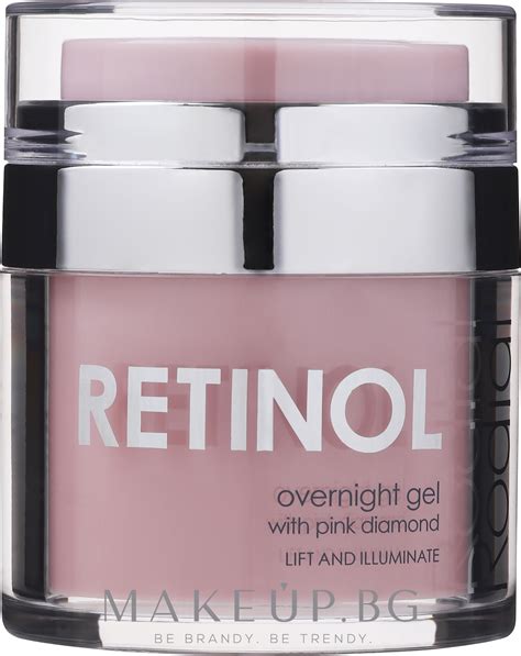 Нощен гел за лице с ретинол - Rodial Pink Diamond Retinol Overnight Gél ...