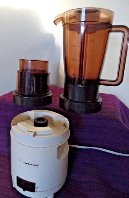 Retro 1980s Moulinex Mixer Blender Liquidiser Model No 530 Vintage