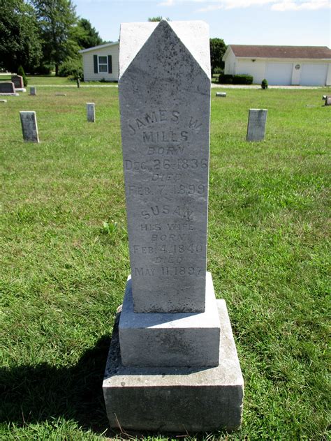 James Washington Mills 1836 1899 Find A Grave Memorial