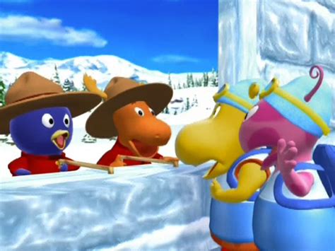Image Screaming Snow Fort  The Backyardigans Wiki