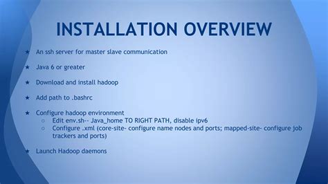 hadoop overview ppt