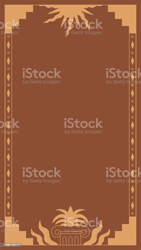 간단한 현대 스타일의 벡터 일러스트 추상적 인 배경과 소셜 미디어 이야기 Ot 수직 인사말 카드에 대한 그래픽 인쇄 복사 공간