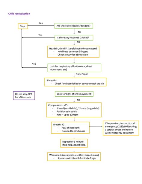 Paediatric Resuscitation And Choking Docx First Aid Injuries