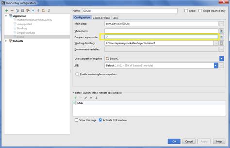 Command Line Argument Problem IDEs Support IntelliJ Platform JetBrains
