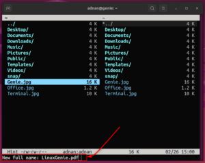 How To Rename A File On Ubuntu Linux Genie