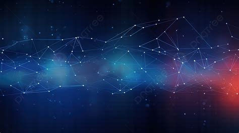 Free Vector Linkedin Banner With Linked Technology And Gradient Texture