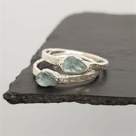 Blue Aquamarine Ring Artofit