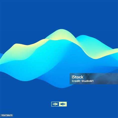 3d 물결 모양 배경입니다 동적 효과입니다 추상적인 벡터 일러스트입니다 디자인 서식 파일입니다 현대적인 패턴입니다 3차원 형태에 대한 스톡 벡터 아트 및 기타 이미지