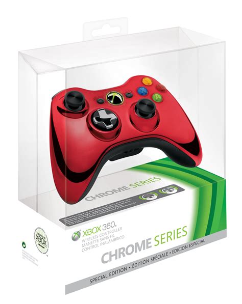 Buy Xbox 360 Controller Wireless 2010 Chrome Red