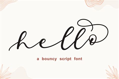 Hello Font By Lisnacraft · Creative Fabrica
