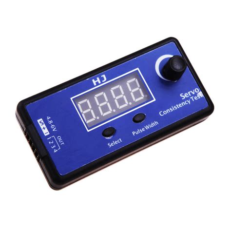 限時特惠多功能舵機測試儀1 4s數字模擬servo伺服器簡易電機電調測試器露天拍賣 露天市集 全台最大的網路購物市集