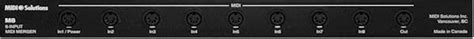midi solutions m8 midisolutions 8 input midi merger 1 ru full compass systems