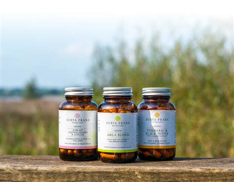 Surya Prana Nutrition Organic Supplements Nourish With Nature