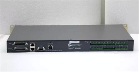 Polycom Vortex Ef2280 Conference Audio Mixer 2201 12280 601 Mercadolivre