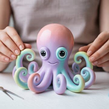 How To Sculpt A Clay Octopus Step By Step Tutorial