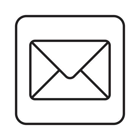 message icon vector inbox icon email icon envelope mail icon and