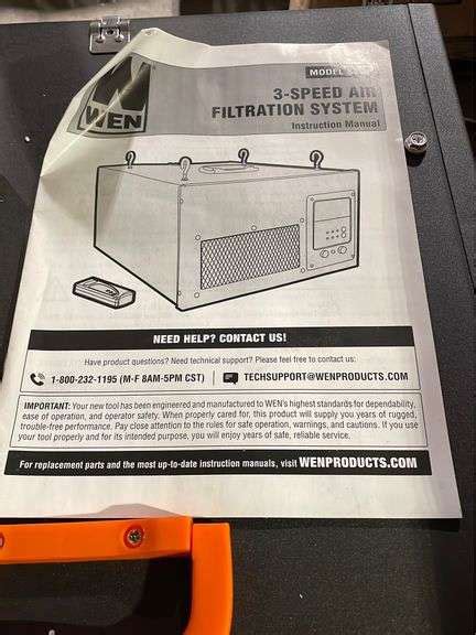 Wen 3 Spees Remote Controlled Air Filtration System Metzger Property Services Llc