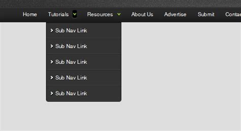 25 beautifully created css and jquery menu tutorial dj designer lab