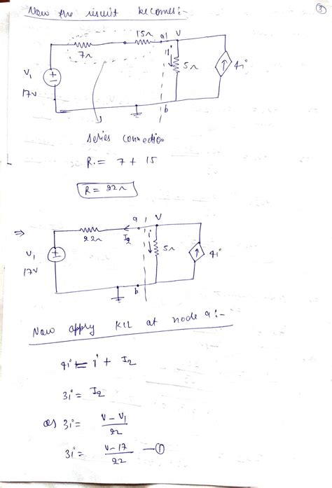 Solved Using Source Transformations And Source Combination Technique Course Hero