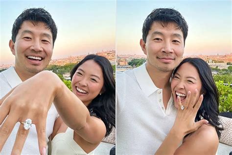 “shang Chi” Star Simu Liu Engaged To Girlfriend Allison Hsu I Choose