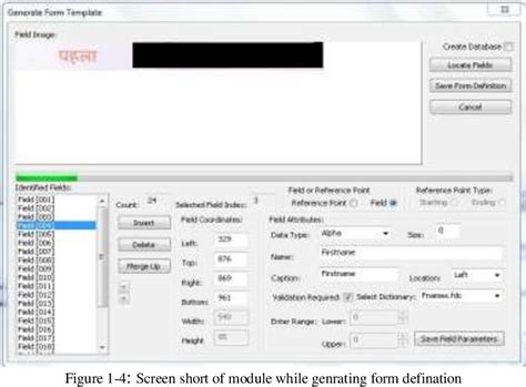 Figure 1 1 From Data Extraction From Hand Filled Form Using Form