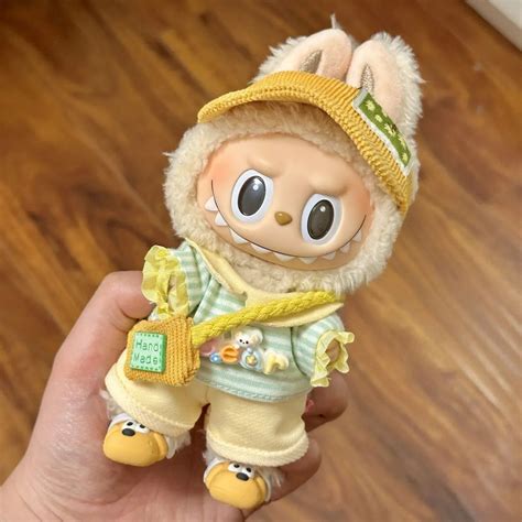 Summer Daisy Outfit Set For 17cm Labubu Dolls Labubuofficials