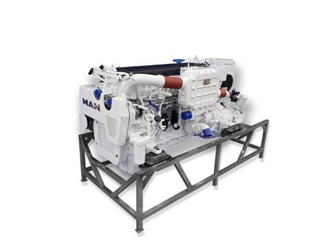 Man Engines Launches 800 Hp Light Duty Workboat Engine With Keel Cooling For North American Market