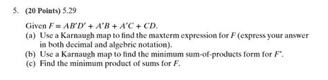 solved 20 points 5 29 given f ab d a b a c cd use a