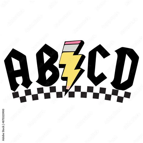 Abcd Teacher Png Svg First Day Of School Png Back To School Png Back