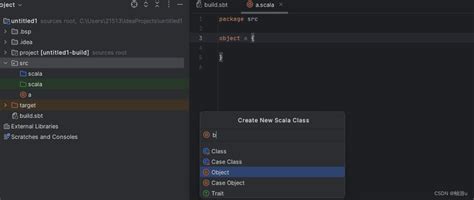 在idea里搭建scala环境jetbrains Scala Csdn博客