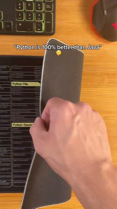 The Perfect Mat For Programmers 😫 Lua Coding Programmer Java Python Youtube