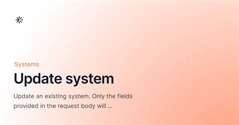 Update System Scorecard Docs