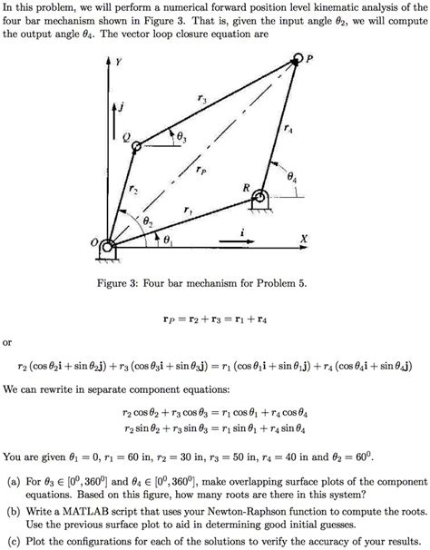 Solved In This Problem We Will Perform A Numerical Forward Position Level Kinematic Analysis