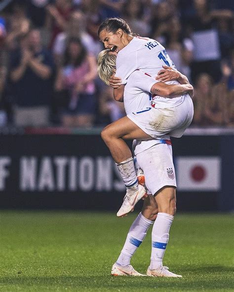 Tobin Heath Megan Rapinoe Uswnt Uswnt Soccer Uswnt Womens Soccer