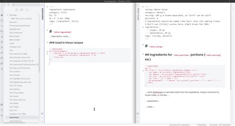 help howto build recipe database in obsidian complex 15 by
