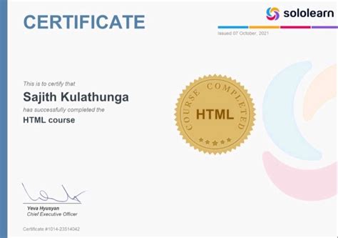 Sajith Kulathunga On Linkedin Sololearn Html 💥🤗